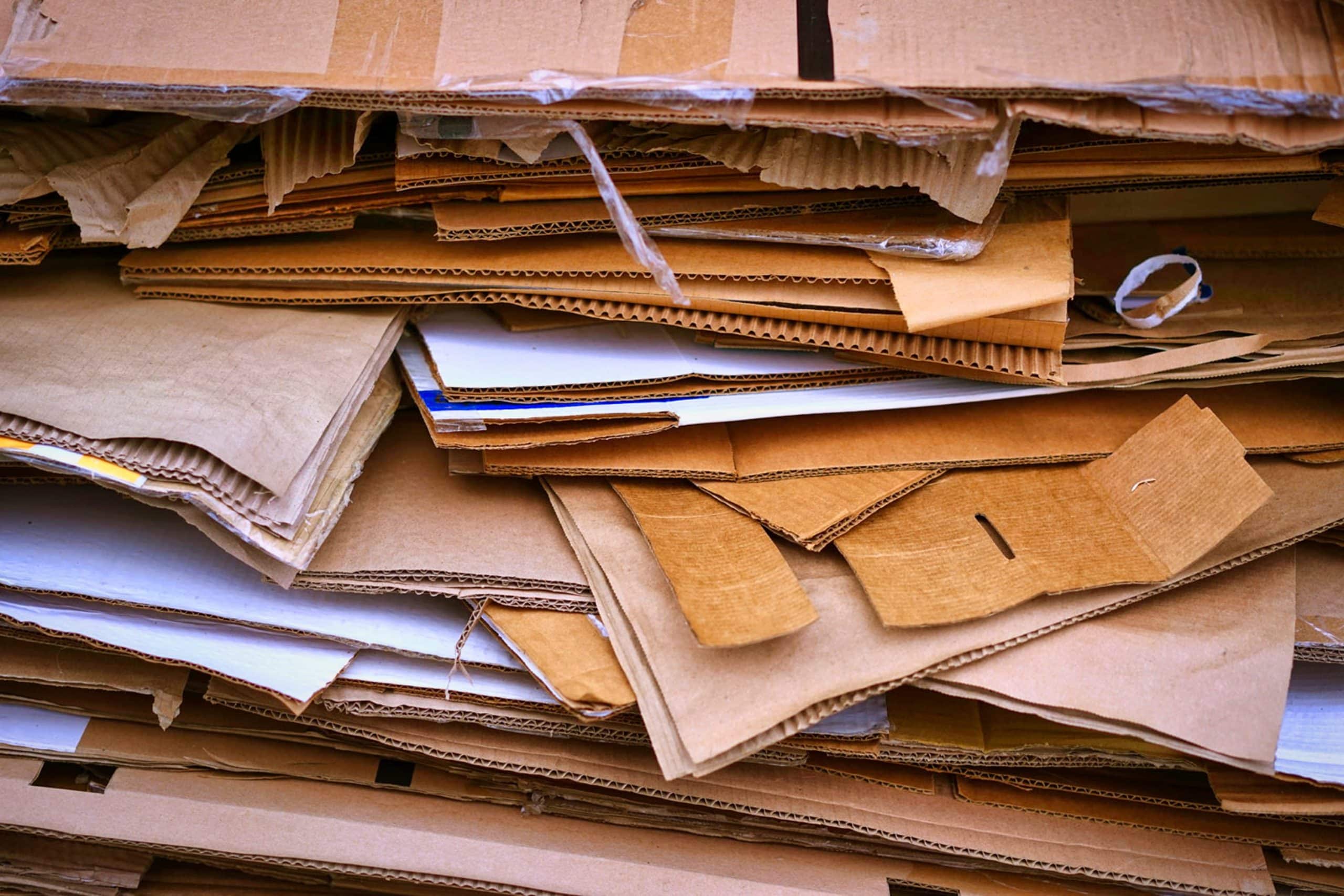 Cardboard Recycling Services | Cardboard Collection | JJ's Waste ...